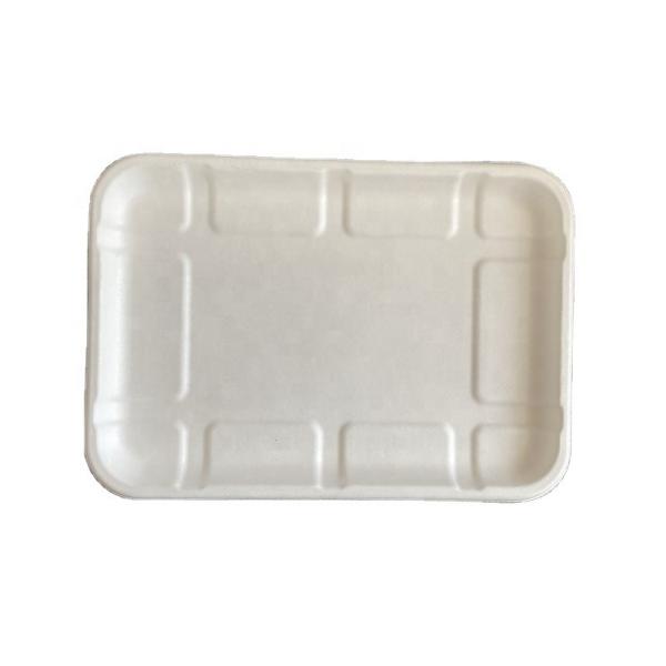 Quality Fruit Sugarcane Bagasse Pulp Weddings Vegetable Disposable Meat Microwave Safe for sale