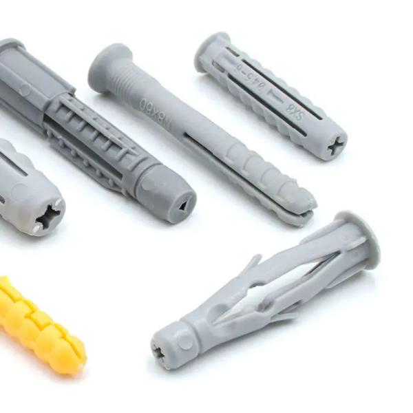 Quality Load Capacity Customized Plastic Anchor Wall Plug Expansion Plastic Anchor for sale