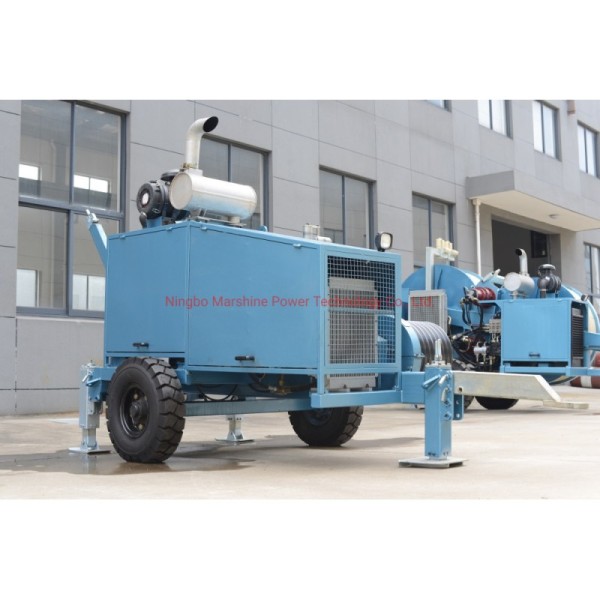Quality 22 Ton Hydraulic Transmission Line Puller Stringing Equipment For Overhead Power for sale