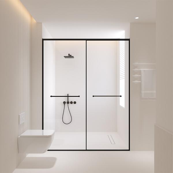 Quality 3mm-12mm Tempered Glass Shower Room Dry And Wet Separation for sale