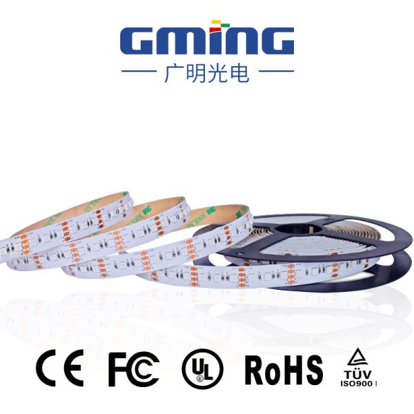 Quality Hydrophilic SMD RGB LED Strip Light Aluminum Body Material 10 Mm PCB Width for sale