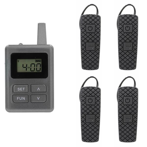 Quality 100 Channel E8 Ear Hanging Wireless Tour Guide System , Simultaneous Translation for sale