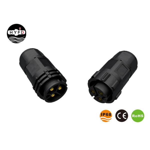 Quality Quick Lock M26 600V 23.6mm Circular Pin Connector for sale