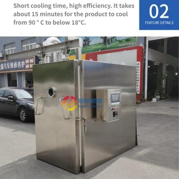Quality Temperature-Adjustable Vacuum Cooling Machine for Bakery Products in Industrial for sale