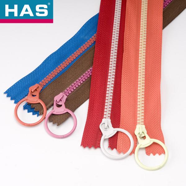 Quality Resin Handmade Zipper Nickel Free #10 Plastic Zipper Two Way for sale