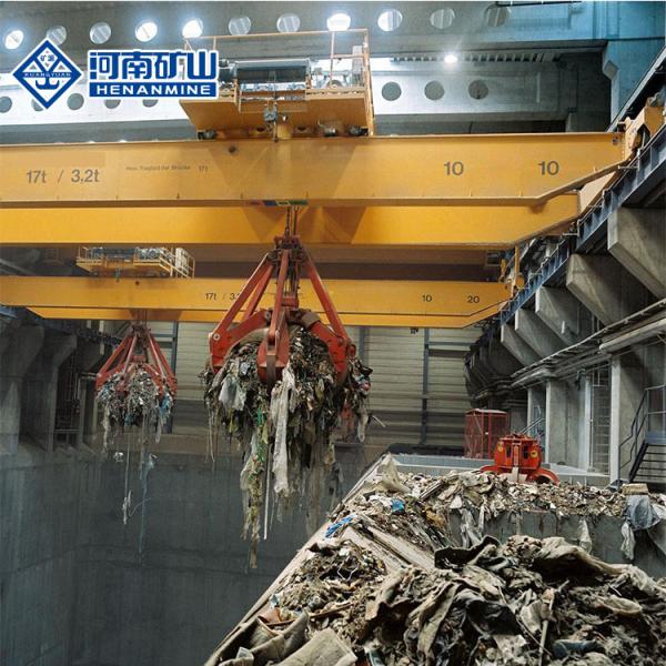 Quality High Efficient Overhead Shop Crane , Outdoor Bulk Port Material Handling for sale