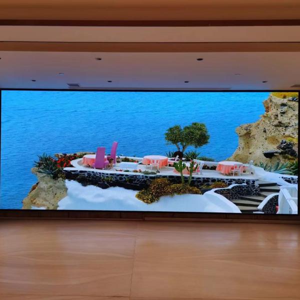 Quality High Refresh Rate 3840HZ P1.5 P1.8 P2mm Indoor Fixed Installation LED Fixed LED Screen For Full Color Broadcasting for sale