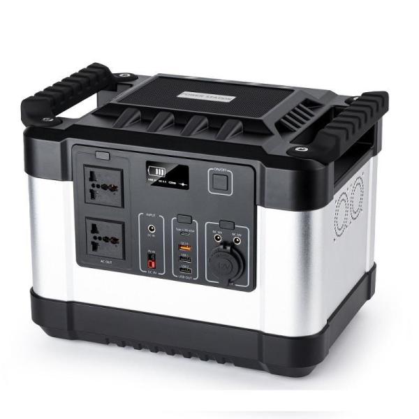 Quality Outdoor Camping Portable Power Station 1000W Solar Generator With Fast Charger for sale