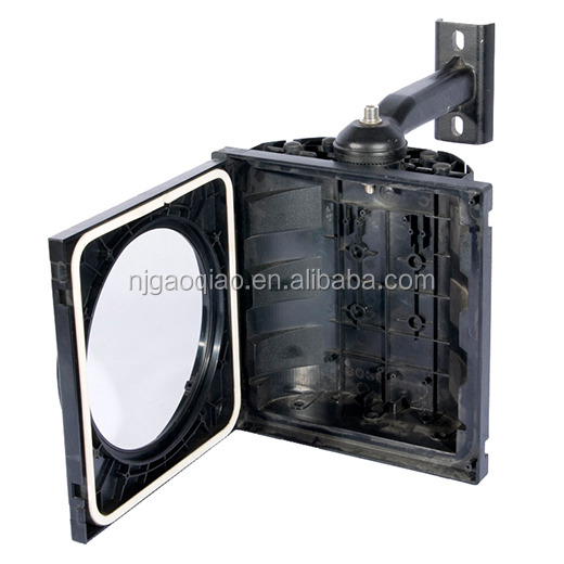 Quality Polycarbonate 200mm Traffic Light Shell With Aluminum Cobweb Lens Polycarbonate for sale