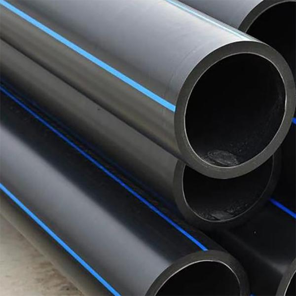 Quality Large Diameter Hdpe Mining Pipe Black Pe Sewage Wastewater Conveyor Pipes for sale