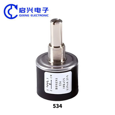 Quality 534 Multiturn Potentiometer Wirewound Potentiometer 10-Turn Potentiometer 2W for sale