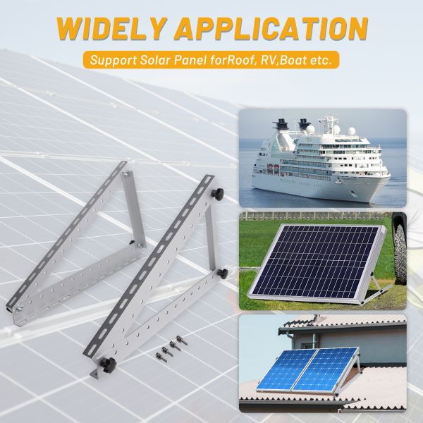 Quality Adjustable Tilt Range Solar Mounting Bracket for PV System Structure Wind Load for sale