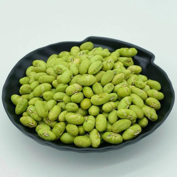 Quality High Protein Roasted Bean Snacks Salty Roasted Edamame Beans for sale