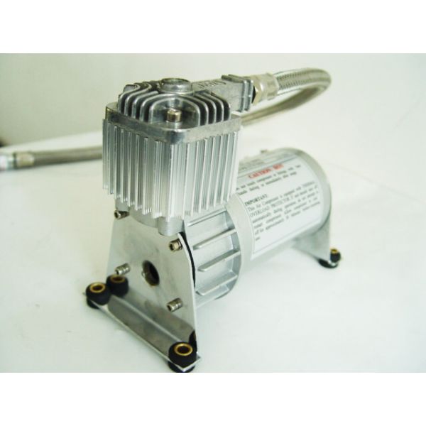 Black And Silver Air Ride Engine Driven Compressor With Fast Pump ...