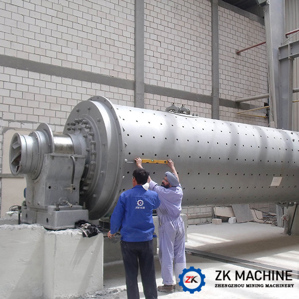 Quality Mining Cement 30t/H Continuous Ball Mill Machine 25mm Feed for sale