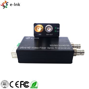 Quality Backward RS485 Data SDI To Optical Fiber Converter With Tally Signal / Backward for sale