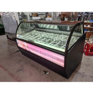 Quality Gelato Ice Cream Display Freezer for sale