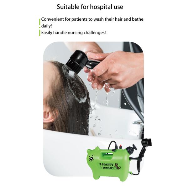 Quality Handheld Dog Wash Portable Shower Bathing Tool 10L for sale
