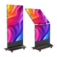 Quality Floor Standing Foldable Led Poster Screen P2 P2.5 Advertising Indoor Outdoor LED for sale
