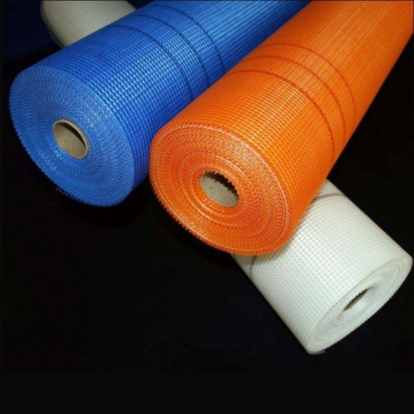 Quality Different colors alkali - proof and fire - proof fiberglass net used for construction material for sale