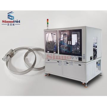Quality German Type Hose Clamp Production Line Hose Clamp Assembly Machine 1 Ton for sale