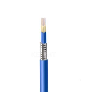 Quality KEXINT Indoor 48 96 Cores Multicore Bundle Armored Optical Cable GJAFKV Fiber for sale