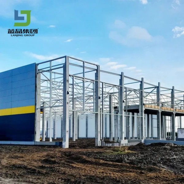 Quality H-Section High Quality Customized Prefabricated Steel Workshop with Installation for sale