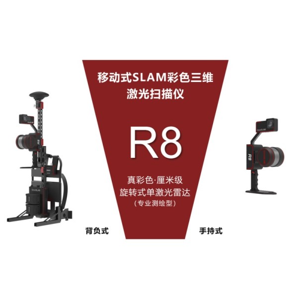 Quality SLAM R8 LiDAR Camera Scanner Lidar Mapping Scanning Scanner Lidar Sensor Scanner for sale