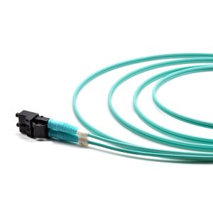 Quality LC UPC OM3 Patch Cord 3M 3.0mm 50/125 Optical Fiber Jumper for sale