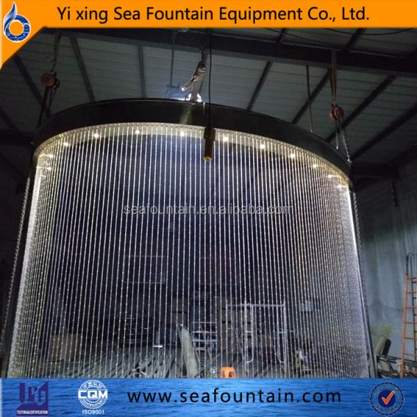 Quality 220V 380V Changeable Water Curtain Outdoor Multimedia Control for sale