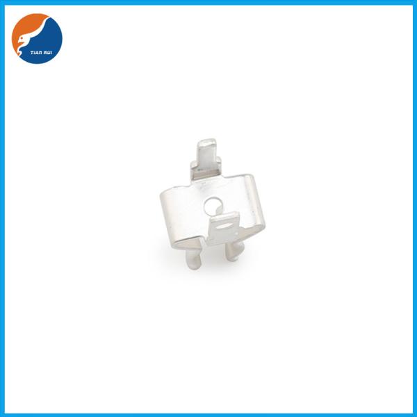 Quality SL-007 Copper Brass Nickel Plated PCB Mount Fuse Clips For 3x10mm Glass Ceramic for sale