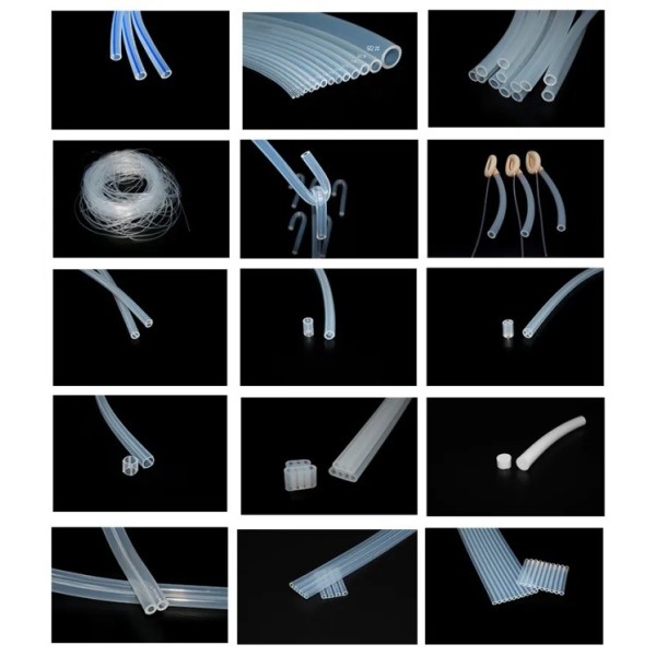 Quality Odorless Medical Silicone Rubber Tube 2mm Id Silicone Tubing for sale