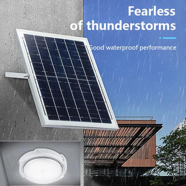 Quality Square No Flicker Solar Ceiling Light 200W Solar System Ceiling Light For Villa for sale