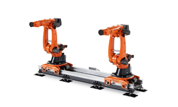 Quality Wall Mounting Robot Linear Track Robot Linear KUKA KL5000 Support Welding for sale