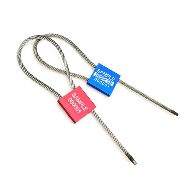 Quality 3.5mm Cable Diameter US-CC351 Aluminium Cable Transit Steel Seal Lock for Truck Secure for sale