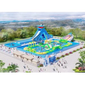 Quality Attractive Inflatable Park Equipment Customized For Entertainment for sale