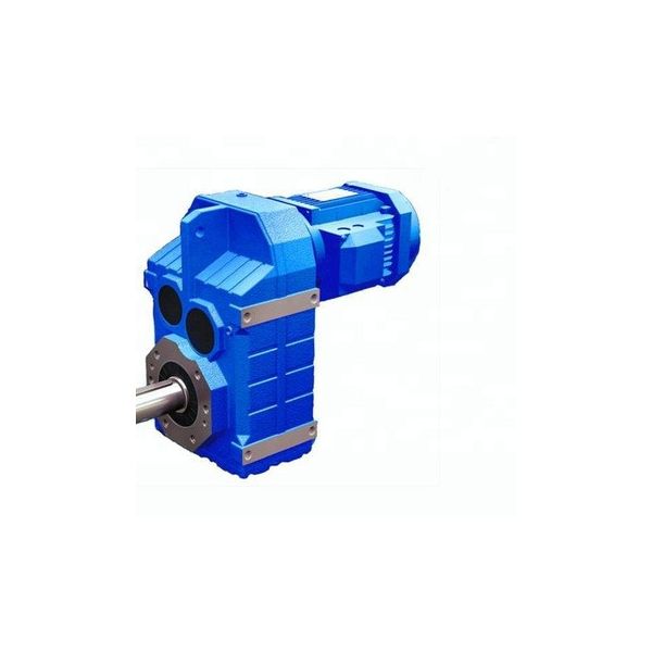 Quality OEM Parallel Shaft Helical Gear Reducer Gearmotor 1:80 Ratio For Bucket Elevator for sale