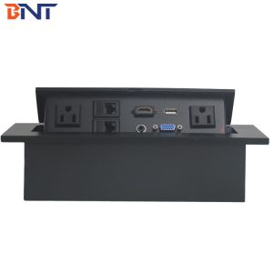 Quality With US Standard Power Plug Square Corner Tabletop Pop Up Power Data Jack No MOQ for sale