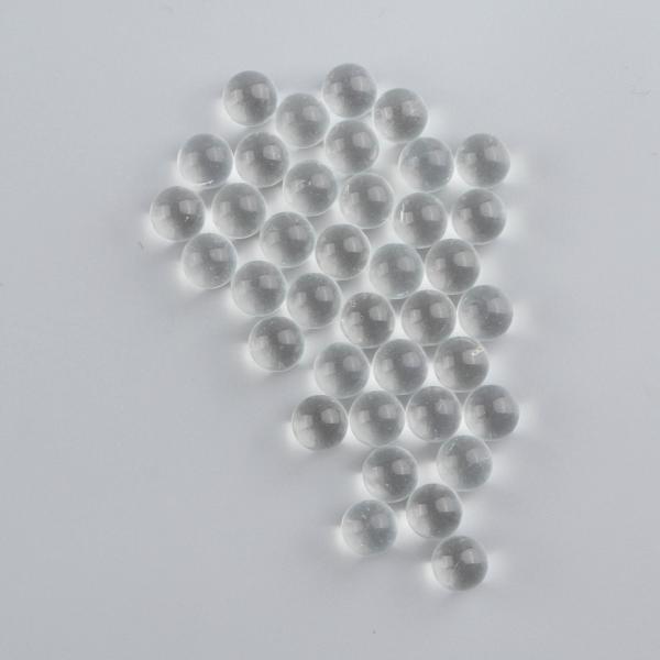Quality Float Glass Ball Chemical Valves In Sprayers Transparent Small for sale