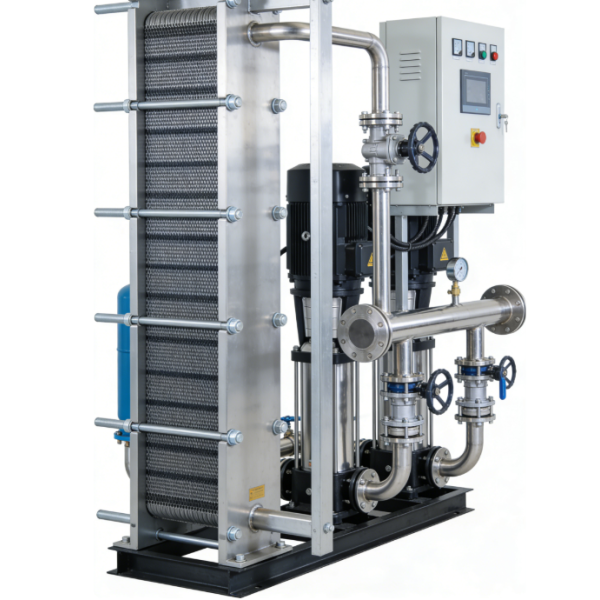 Quality Customized Machine Heat Exchanger Unit With Flange High Quality for sale