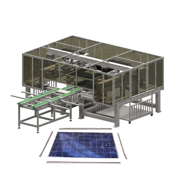 Quality PLC Core Components Waste Solar Panel Recycling Plant for Carton Packaging for sale