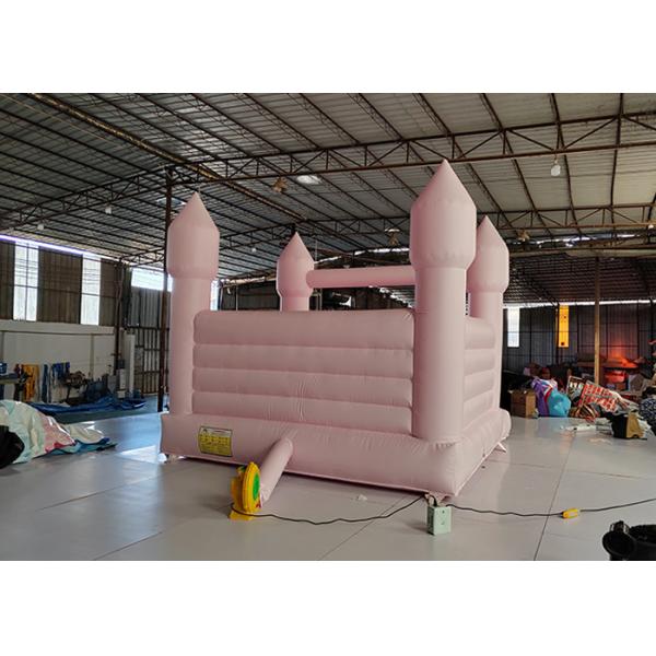 Quality Pink Inflatable Bouncer Castle Adults Kids Wedding Party Bouncing Castles for sale