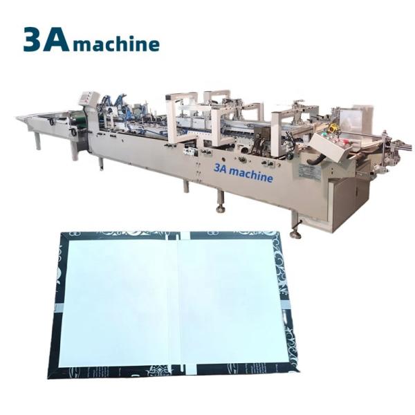 Quality CQT800BS Automatic Book Cover Double Side Pasting Machine with Max Liner Speed for sale