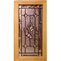 Quality Beveled Patina Caming Cabinet Leaded Glass 2300X2000 MM 0.5in for sale