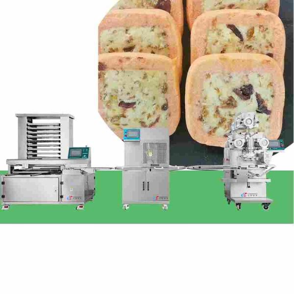 Quality Automated Cookie Encrusting Machine 100g Biscuit Making Equipment for sale