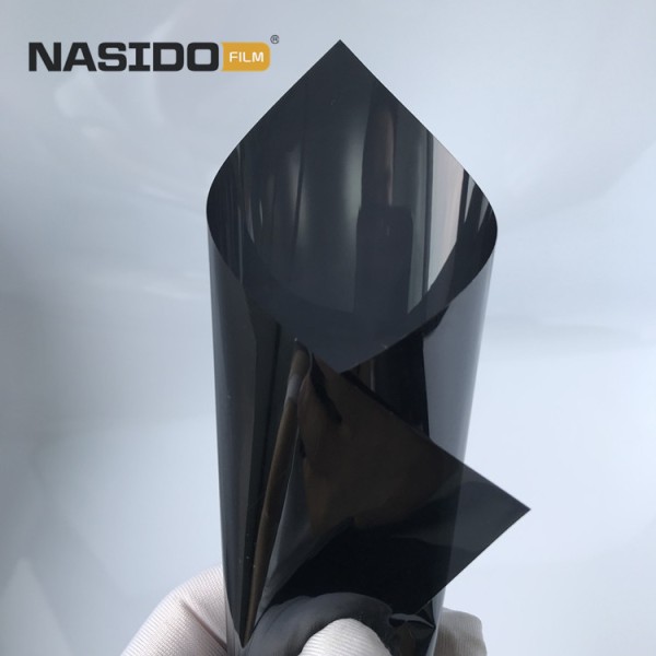 Quality 2 Mil Self Adhesive Carbon Car Window Tinted Film UV Protection for sale