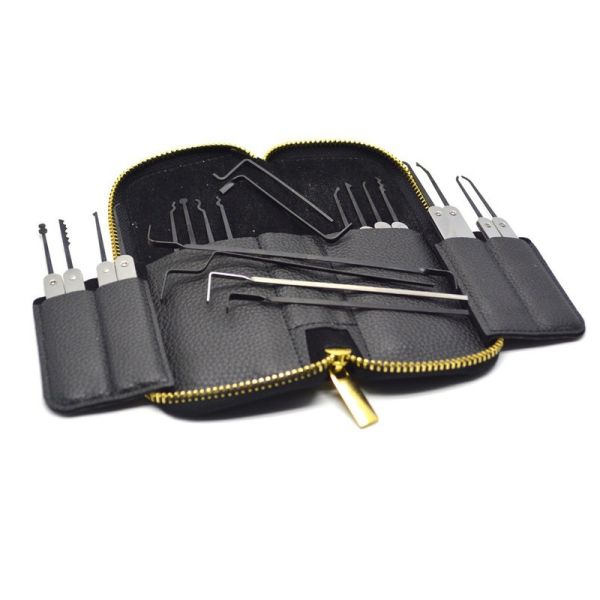 Quality 16-Piece Single Hook Key Pulling Tool Set Lock Pick Recommended by Professional for sale
