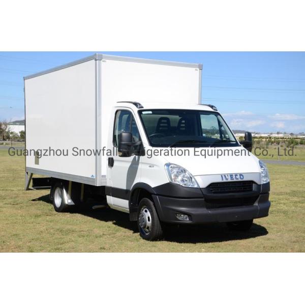 Quality Aluminum FRP Color Steel Truck Body Dry Cargo Box For Euro 5 Emission Standard Diesel for sale