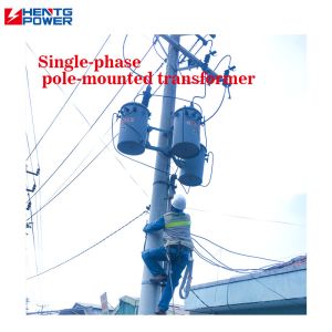 Quality Circular Coil Outdoor Single Phase Pole Mounted Transformer 250KVA 333KVA 500KVA for sale