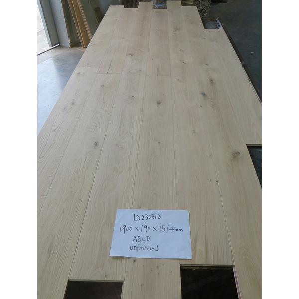 Quality ABCD Plus Grade Oak Engineered Timber Flooring To Australia, Unfinished for sale